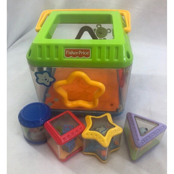 Fisher-Price | Toys | Fisher Price Fp Peek A Boo Blocks Shape Sorter ...